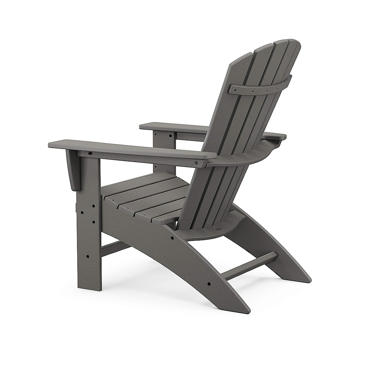 POLYWOOD Nautical Curveback Adirondack Chair