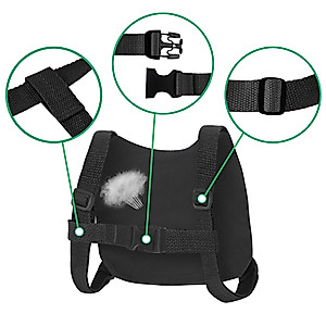 EPLAZA Dinosaur-like Toddler Harnesses with Leashes Anti Lost Wrist Link Wristband for 1.5 to 3 Years Kids Girls Boys Safety (Little dinosaur Black)