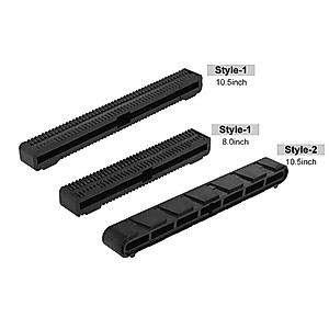 LIXADA 8/10.5 Inch Longboard Fins Box SUP Fin Base Surfing Center Fin Box Surfboard Single Fin Box