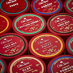 Old Spice Hair Styling Putty for Men, High Hold Matte Finish, 2.22 Oz Each, Twin Pack, NEW Formula