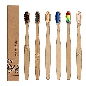 Bamboo Toothbrush Bamboo Toothbrush Bamboo Toothbrush Natural Bamboo, Beige