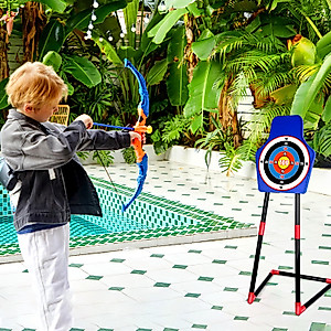 TOY Life 2 Pack Bow and Arrow for Kids 4-6 8-12, LED Kids Archery Set, Kids Bow and Arrow Set, Outdoor Games Outside Toys for Kids, Toys for Boys 5-7, Boys Toys Age 4-6, Birthday Gifts for Boys