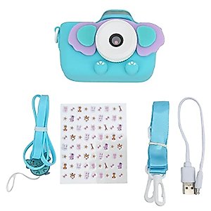 Portable Camera, 3 Inch IPS Touch Screen Kids Digital Camera 1080P 48MP Dual Camera for Kids Toy