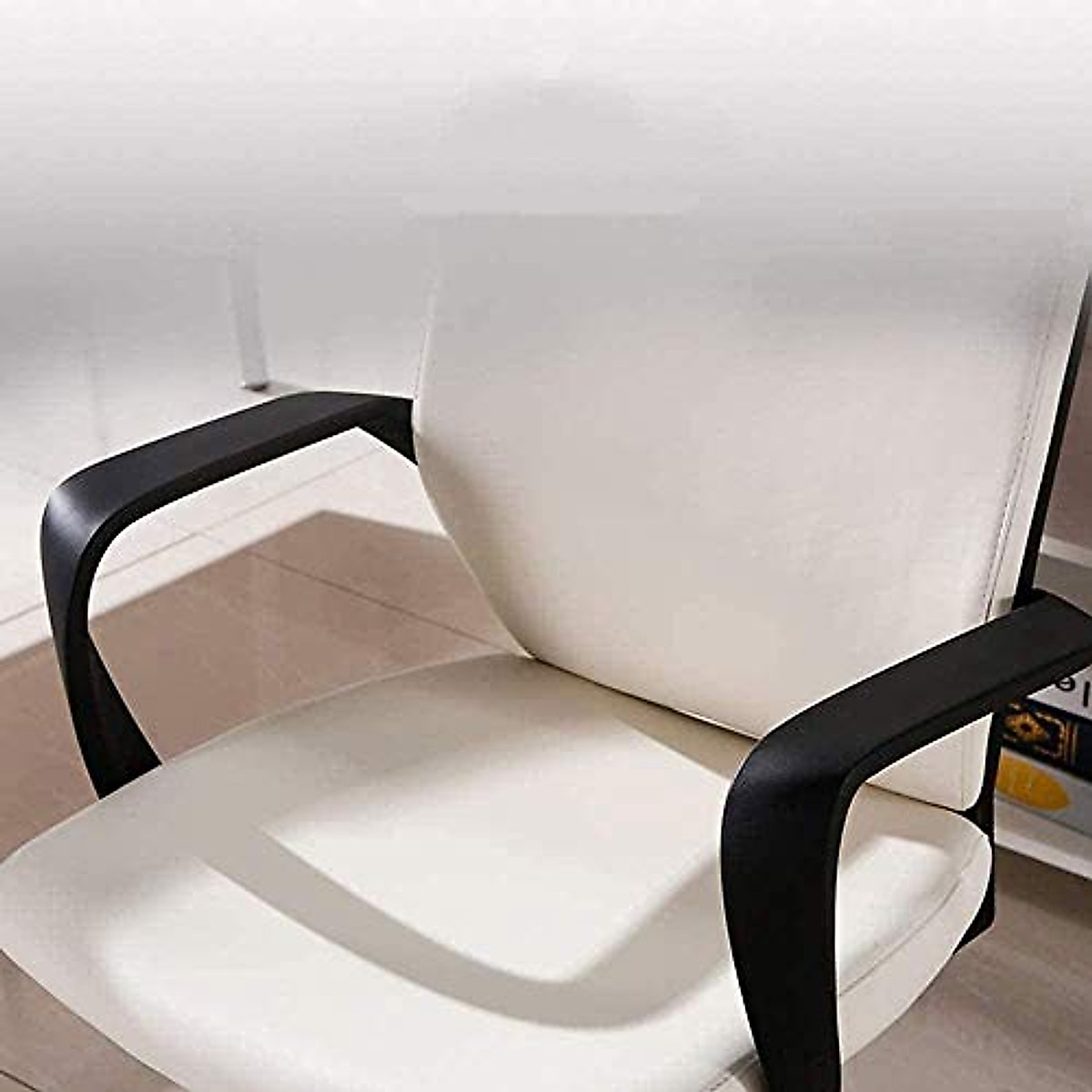 Family High Back Executive Office Chair Swivel Desk Chair Ergonomic Design Office Chair Swivel Chair Lifting Rotating Office Cushion Cushion (Color : White)