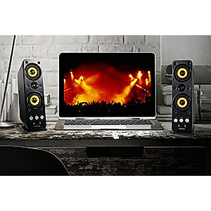 Creative GigaWorks T40 Series II 2.0 Multimedia Speaker System with BasXPort Technology, Black