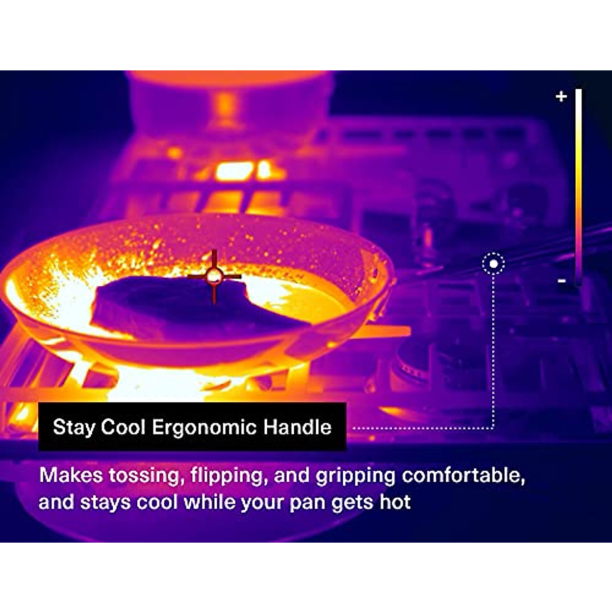 Misen Stainless Steel Cookware Bundle - Includes 12" Stainless Frying Pan, Fish Spatula, Stainless Tongs - Metal, Stainless Steel, Non-Stick, Left-Handed - Cookware Accessories, Kitchen Gadgets