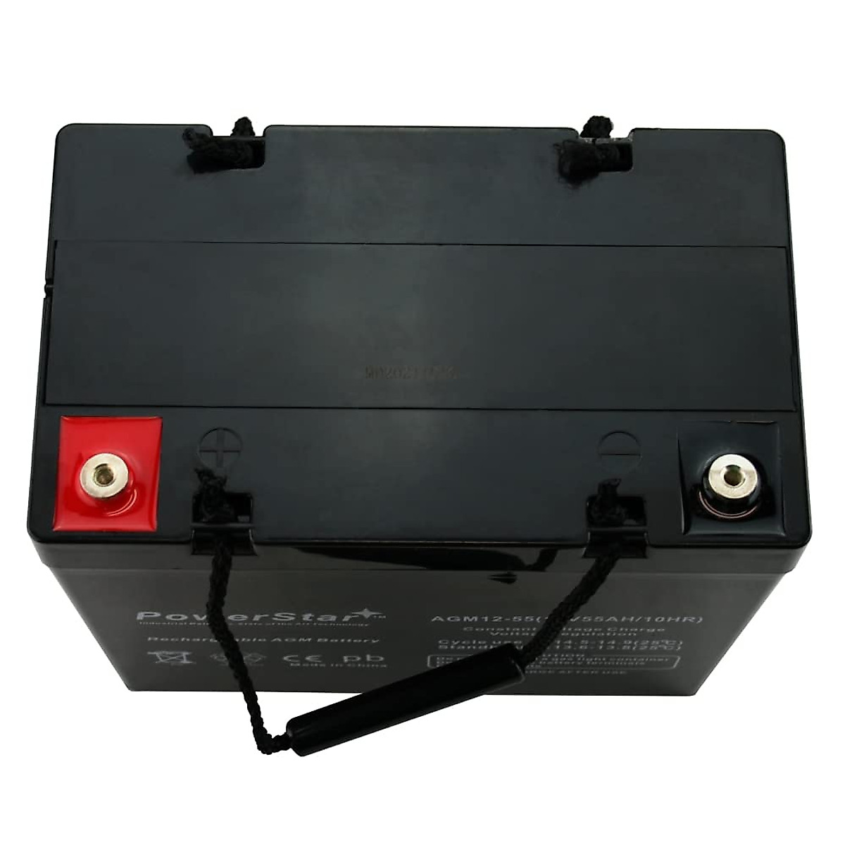 Pride Mobility 12V 55Ah 22NF AGM Deep Cycle Battery Replaces UPG 55ah-2YR Warran