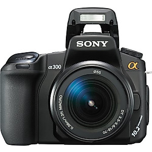 Sony Alpha DSLRA300K 10.2MP Digital SLR Camera with Super SteadyShot Image Stabilization with DT 18-70mm f/3.5-5.6 Zoom Lens (Discontinued by Manufacturer)