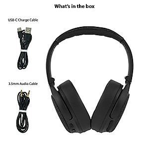 Tablet Bundle: Includes All-new Amazon Fire HD 8 tablet, 8” HD Display, 32 GB (Black) & Made for Amazon Active Noise Cancelling Bluetooth Headphones (Black)