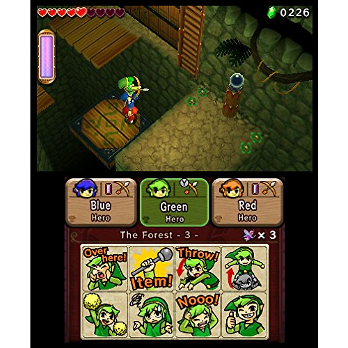 The Legend of Zelda: TriForce Heroes - 3DS