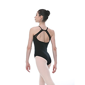 Dance Favourite Mesh Panel Front with Open Back Leotard 03D0218 (XL)