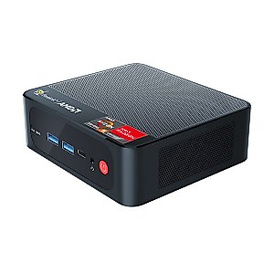 Beelink SER5 Mini PC, AMD Ryzen 5 5560U (6C/12T, Up to 4.0GHz), 16GB DDR4 RAM 500GB NVMe SSD Mini Desktop Computer Support 4K 60Hz Triple Display, WiFi6+BT5.2, HDMI2.0/DP1.4/USB3.2 for Office