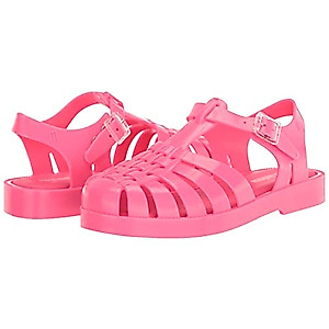 Mini Melissa Girls Flat Sandals, Pink, 7 Toddler
