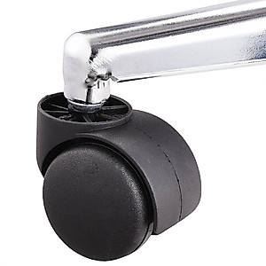 Durable Instrument Stand Adjustable Height Sitting Standing w/Removable Stainless Steel Tray & 5 Legs for Home Medical Equipment Personal Care Tattoo Parlor US Delivery