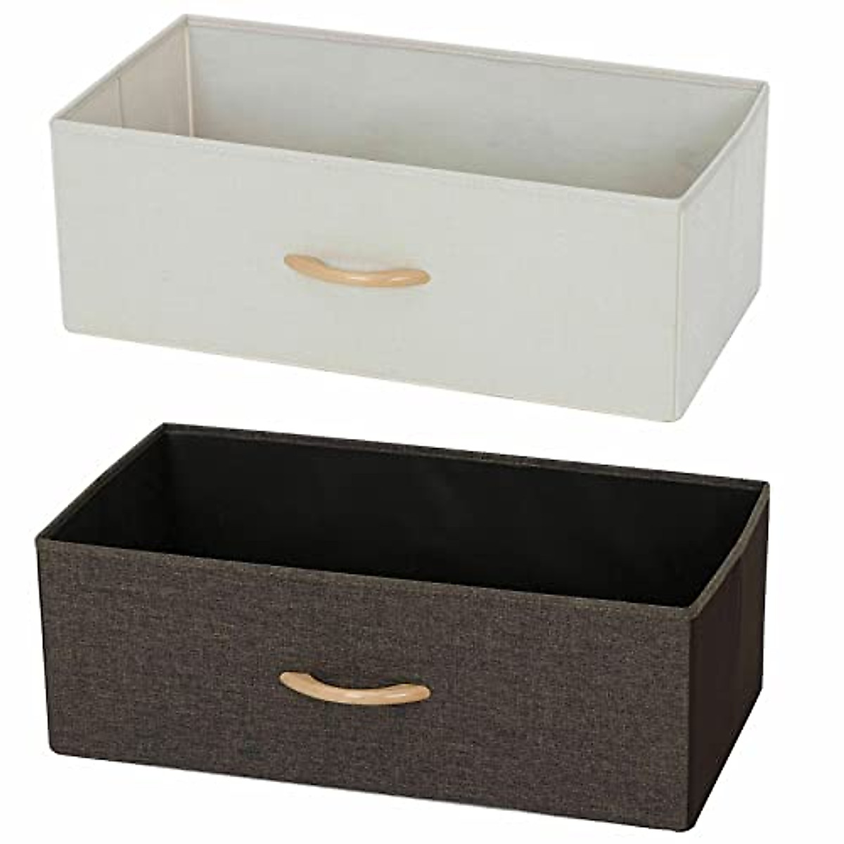 MAXCBD Nightstand Bedside Table Drawer Cabinet Storage Dresser Shelf Organizer Cabinet Breathable Fabric Drawer Nightstands 7 Removable Drawers Storage Tower Dresser