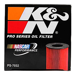 K&N Premium Oil Filter: Designed to Protect your Engine: Compatible with Select 2006-2020 PORSCHE/BMW (911, Cayenne, Macan, Panamera, Carrera, GT3, Turbo, M5, M6), PS-7032