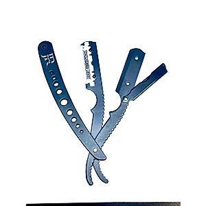 jegwar Premium Professional Classic Straight Edge Barber Razor +100 BLADES - Salon Quality Cut Throat Shavette