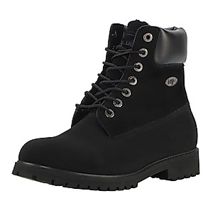 Lugz Men's Convoy Fleece Boot, Black, 8 D US