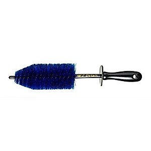 EZ Detail Brush Little - Wheel Rim Cleaner for Cars, Bike, Trucks, Motorcycle, and Other Vehicles. Non-Scratch Auto Detailing Tool, Easily reaches Nook and Crannies