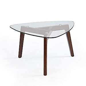 Christopher Knight Home 313920 Coffee Table, Walnut, 31.25 in x 32.6 in x 18 in (D x W x H)