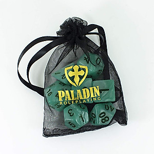 Turquoise Pearl RPG Dice - Full Polyhedral Set - 'Aqua'