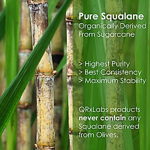 Pure Plant-Based Squalane HA+ Moisturizing Cream with Hyaluronic Acid – Organic ECOCERT Approved USDA Certified Squalane Derived from Sugarcane – Moisturizer For Face, Body & Skin - 2 fl / 60 ml