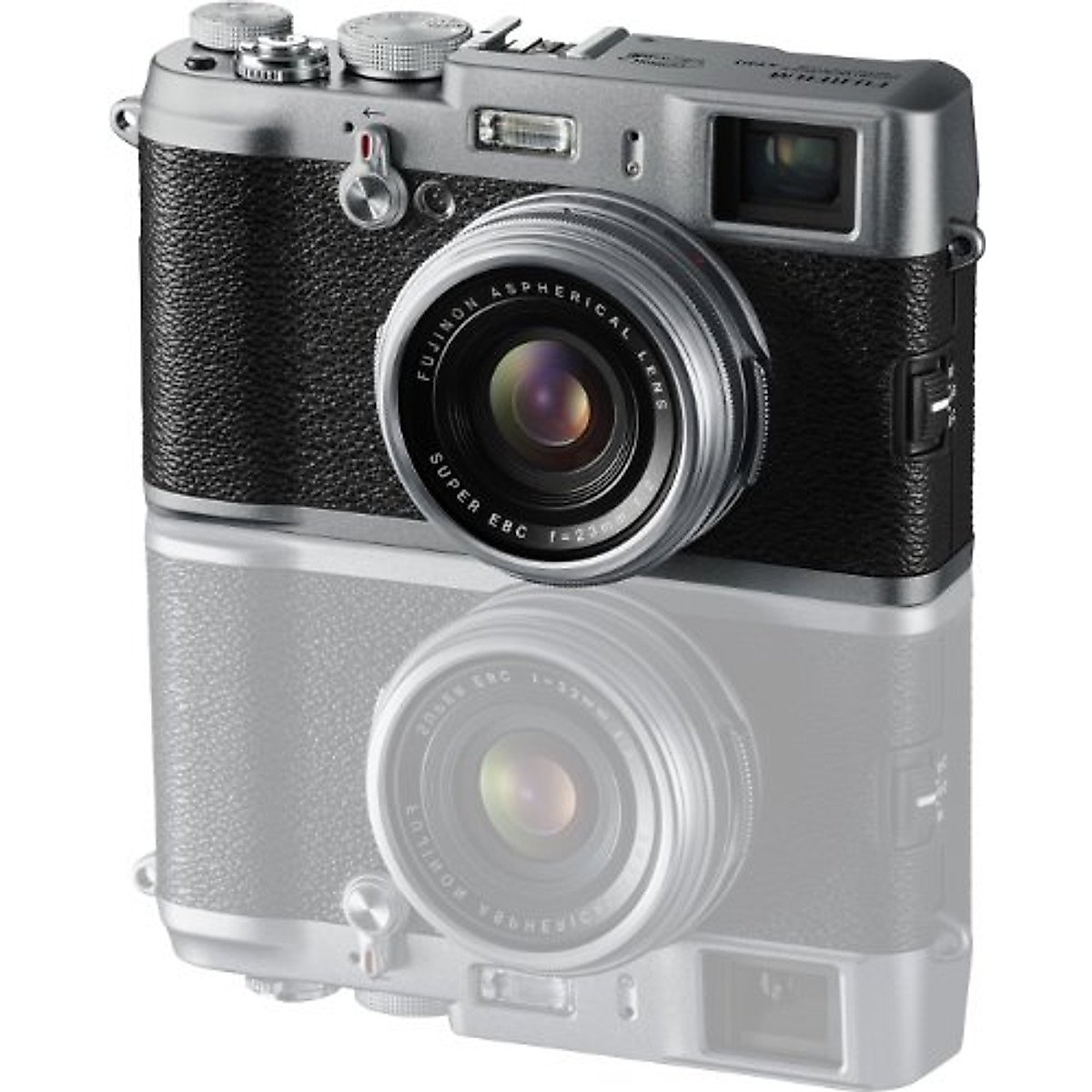 FUJIFILM FinePix X100 APS-C CMOS EXR Digital Camera with 23mm Fujinon Lens and 2.8-Inch LCD - International Version (No Warranty)