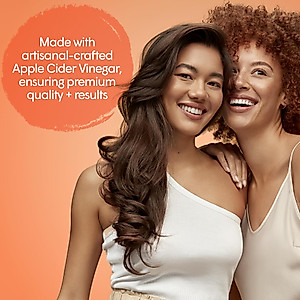 dpHUE Apple Cider Vinegar Scalp Scrub with Pink Himalayan Sea Salt, 9 oz - Natural Exfoliating Scrub & Dry Scalp Treatment - Aloe Vera & Avocado Oil - Gluten Free, Vegan