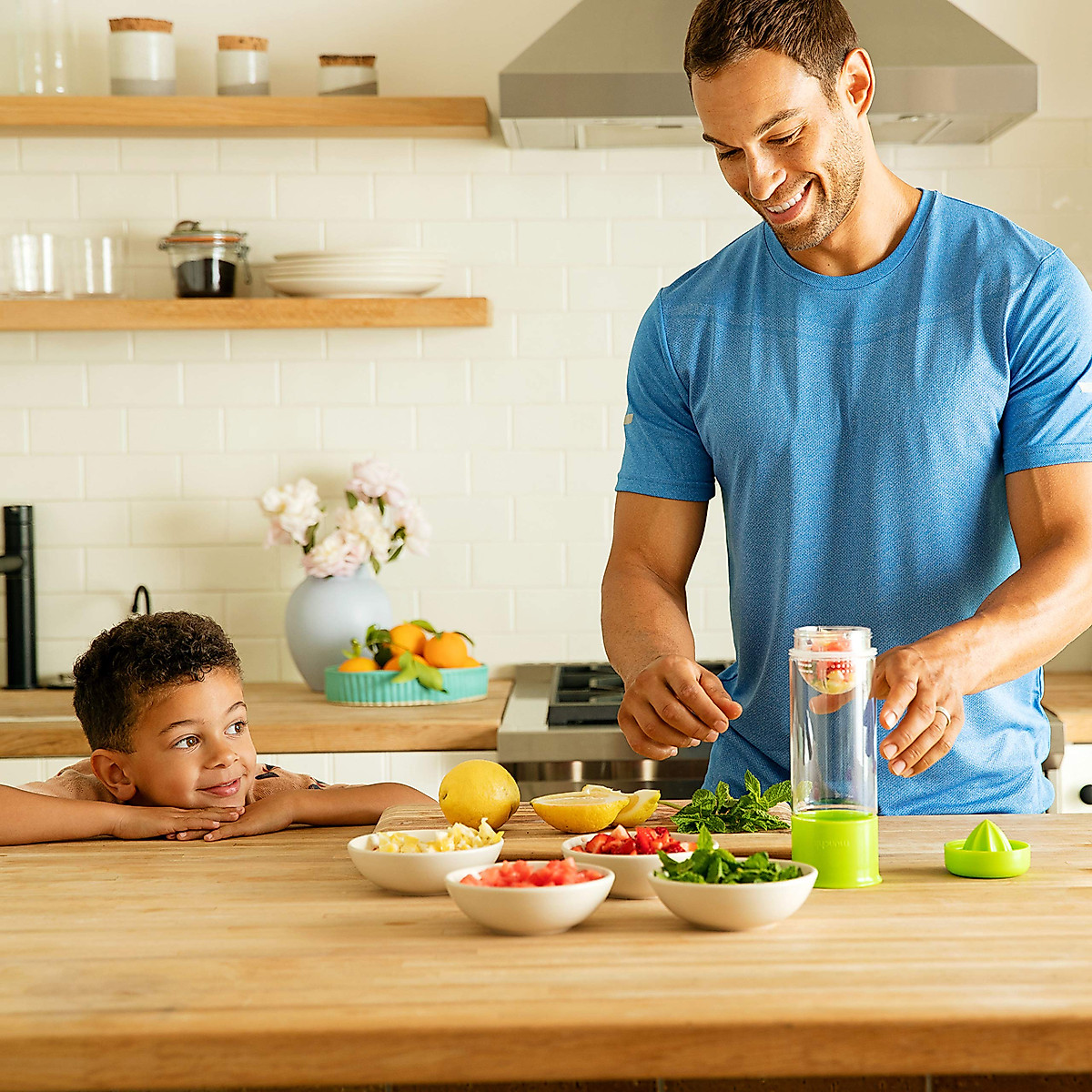 Munchkin® Miracle® 360 Fruit Infuser Water Bottle, 20 Ounce, Green