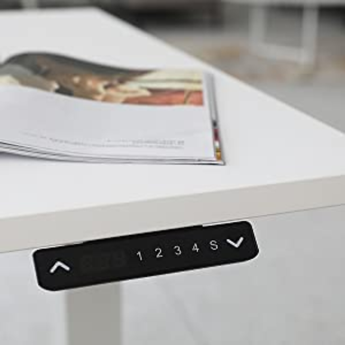 ALFA FURNISHING Quick Install Standing Desk Frame Dual Motor Electric Sit to Stand Desk Base Stand Up Desk Legs for 43-79 Inch Desktop, with 4 Pre-Set Memory (Frame Only)