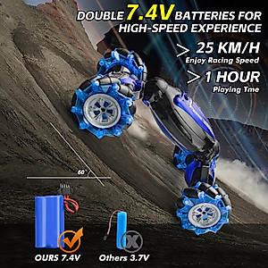 KB KAIBO Gesture RC Cars, 25KM/H Remote Control Car for Boys, Hand Controlled Rc Car, Gesture Sensing RC Stunt Car, Toys for Boys Age 6-8,Ideas Birthday Gifts for 8 9 10 11 12 Year Old Boys