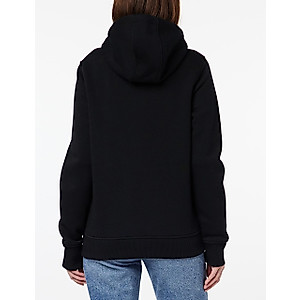 Carhartt Women's Clarksburg Full Zip Hoodie (Regular and Plus Sizes), black, X-Large