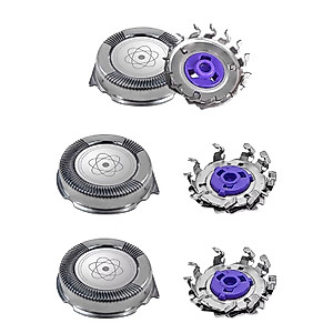 Set of 3 Replacement Shaver Head Blades for Norelco Philips AT814 7810XL 7812XL 7380XL 7350XL