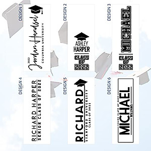 Graduation Gifts, Water Bottle Personalized with Straw Lid - 24 oz - Royal | Custom Water Bottle w Text - Insulated Double Wall - High School, College, Class of 2023 | 9 Color - Congrats Grad