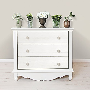 NuWallpaper NU3129 Reclaimed Shiplap Peel Stick Wallpaper, White & Off-White