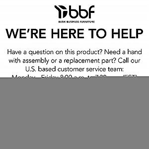 Bush Business Furniture Series C 60W Office Desk in Natural Cherry, Large Computer Table for Home and Professional Workplace