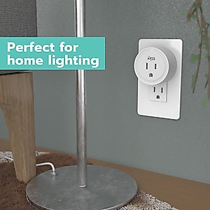 KMC Smart Plugï¼ŒWiFi Mini Outlet 2 Pack, Compatible with Alexa, Google Assistant and IFTTT, Compatible with Smart Life APP, No Hub Required, Remote Control Your Devices from Anywhere, ETL Listed