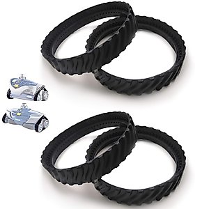AR-PRO (4 Tracks R0526100 Upgraded Version Track Replacement | Compatible with MX8/MX6 In-Ground Pool Cleaner/Made of Premium, Heavy Duty Rubber - Improving The Parts Life Cycle by 50%