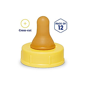 Enfamil Cross Cut Soft Nipples, Latex-Free & BPA Free, 12 Count (Pack of 1)
