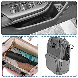 Liberty Imports 3 Pack Windproof Travel Rain Umbrellas - Compact, Light, Automatic, Strong and Portable - for Men and Women (Ed.1)