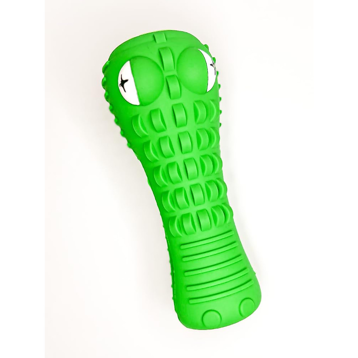 SINCREX USA Dog Toothbrush Dental Chew Crocodile Dog Toy, Teeth Cleaning, Teething Aid, The Best Indestructible Dog Toy for Aggressive Chewers, Dog Chew Toy for Medium to Large Dogs (Green)