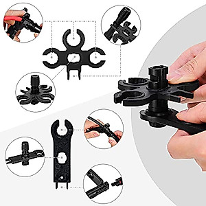 Bundle | Kohree Solar Crimping Tool Cable Connector + 10 AWG Solar Panel Cable Wire 10 Ft Extension Cable