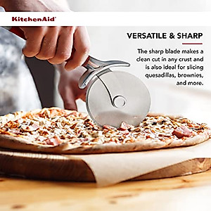 KitchenAid Gourmet Pizza Wheel, 9-Inch, Red