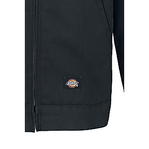 Dickies Men's Insulated Eisenhower Jacket, Black, XXX-Large