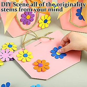 Mimorou 40 Pcs Pink Gift Bags with Handles Bow Ribbon Party Favor Bag 8.27 x 6.3 x 2.76 Inches Pink Paper Bags for Birthday Wedding Valentine's Day Bridesmaid Celebration Holiday Party Supplies