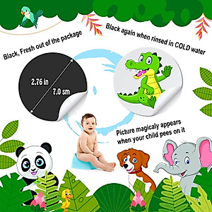 Potty Training Stickers. Potty Training 10 Different psc. Potty Stickers for The Toilet for Boys and for Girls. Potty Training Magic Reveal Stickers That Change Colour. Free Potty e Book