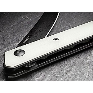 BÖKER PLUS Kwaiken Air - Minimalist and Ultra Light Weight EDC Pocket Knife, G10, Titanium, Cocobolo Handles, Designed by Lucas Burnley (Jade)