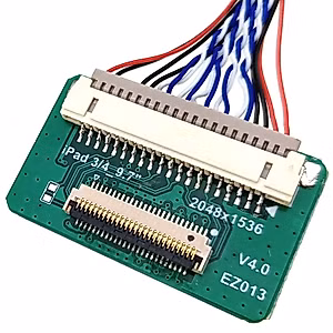 QAREQU LCD Controller for iPad 3 4 Screen LP097QX1 LTN097QL01 LTL097QL01 HDMI Display Driver Board