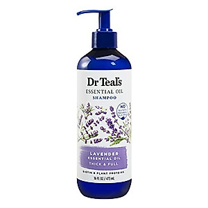Dr Teal's Thick & Full Essential Oil Shampoo, Lavender, 16 Fl Oz
