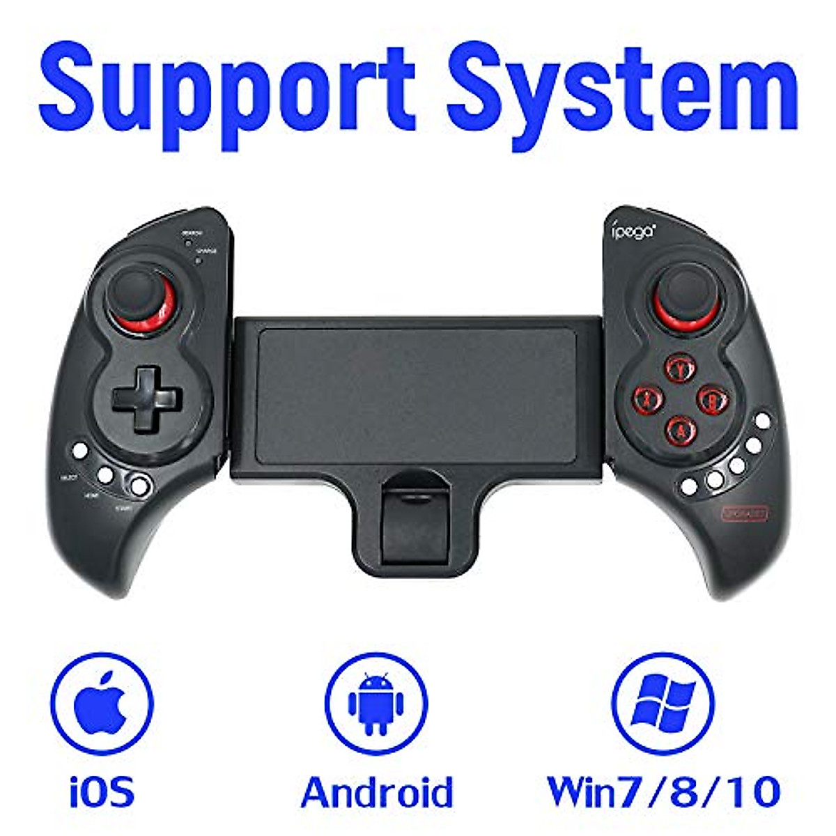Mcbazel PG 9023S Extendable Wireless Mobile Gaming Gamepad Controller for Android PC Smart Phone (NOT for iOS)